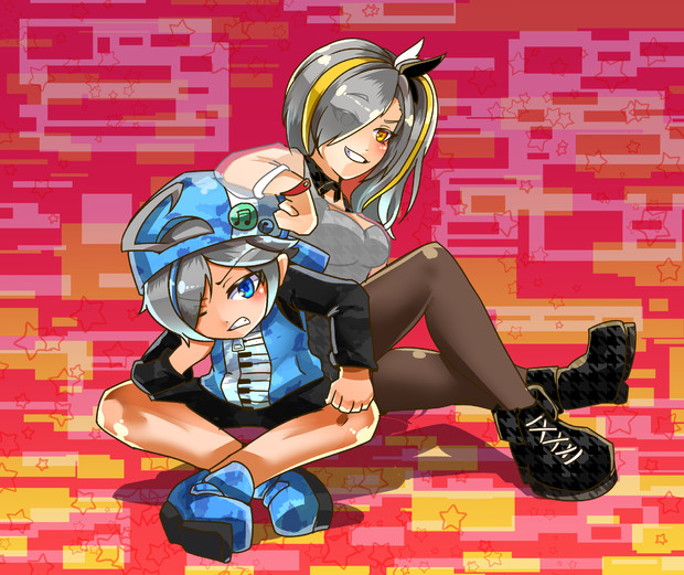 姉弟（brothers） Atsu さんのイラスト ニコニコ静画 イラスト