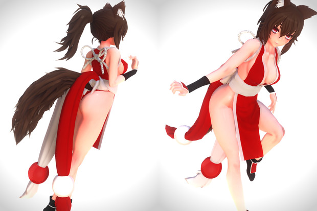 MMD しらぬいっぬ / MIT$U さんのイラスト - ニコニコ静画 (イラスト)